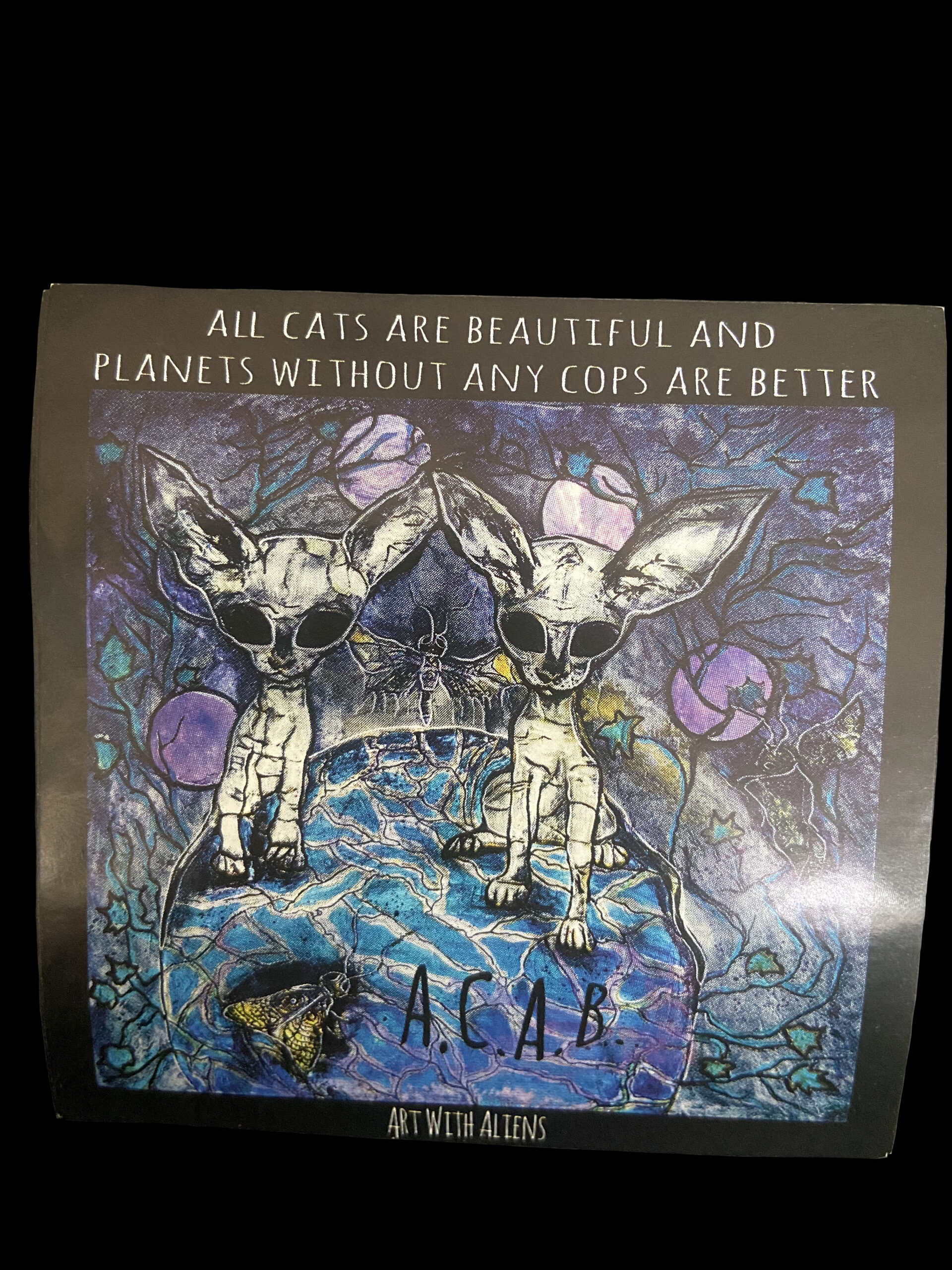 Stickers 'ACAB' - Art With Aliens